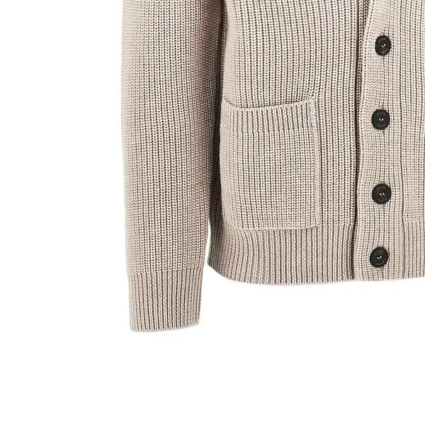 DRUMOHR Merino Wool Cardigan With Shawl Collar