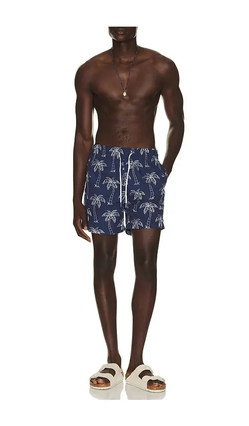 TRUNKS SURF & SWIM CO. Sano 6.5 Swim Short In Multi - Marine