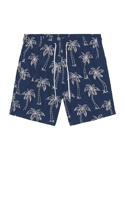 TRUNKS SURF & SWIM CO. Sano 6.5 Swim Short In Multi - Marine