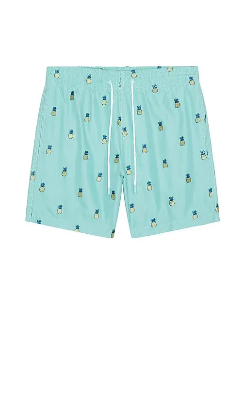 TRUNKS SURF & SWIM CO. Sano 6.5 Swim Short In Green