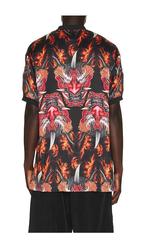 Y3 Satin Oni Jersey In Multi