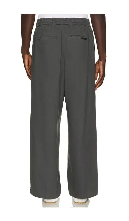 Fear Of God Pleat Front Drawstring Pant In Grey