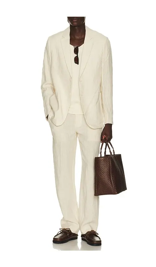 PERCIVAL Tailored Linen Trousers
