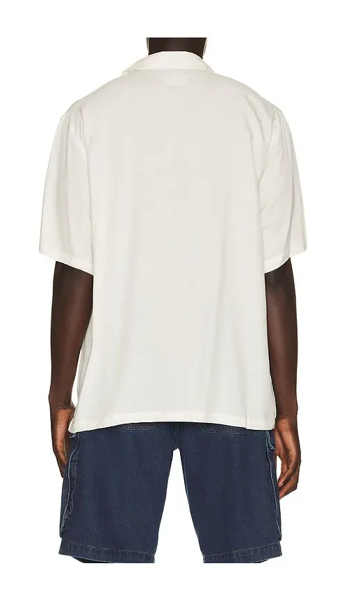 HUF Darien Resort Shirt In White