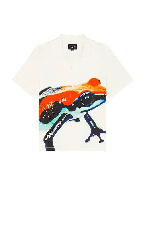 HUF Darien Resort Shirt In White