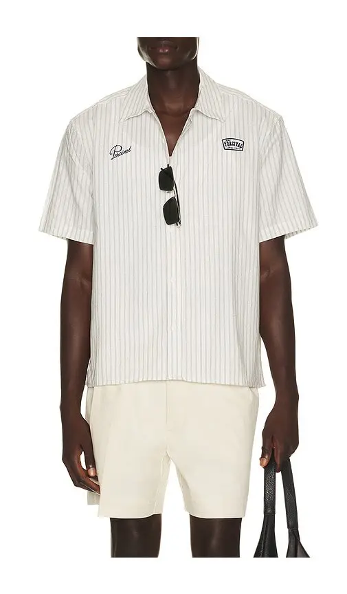 PERCIVAL Lucia Boxy Shirt In White