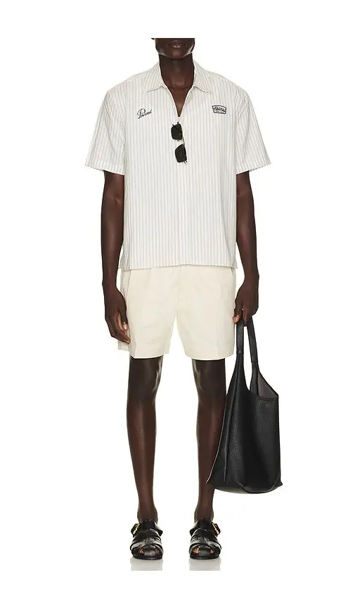 PERCIVAL Blake Double Pleated Shorts
