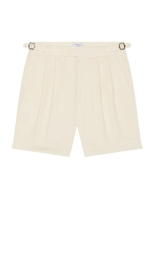 PERCIVAL Blake Double Pleated Shorts
