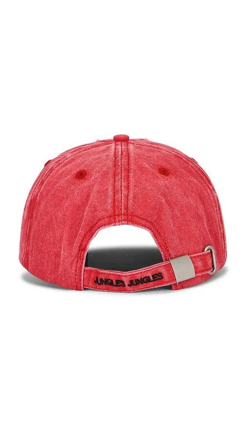 JUNGLES No Where To Go Cap In Red