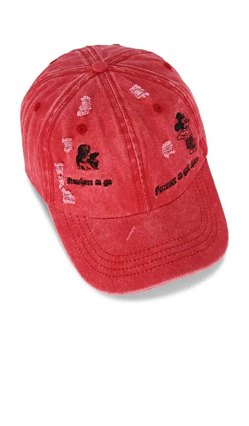 JUNGLES No Where To Go Cap In Red