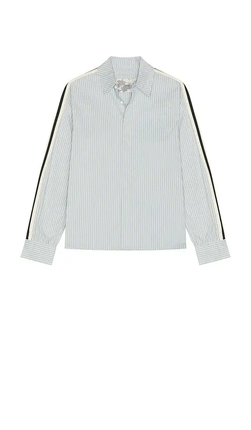 JUNGLES Woven Panel Business Shirt