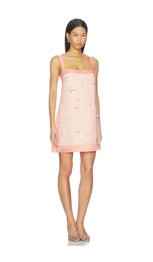 Simkhai Sleeveless Embellished Mini Dress