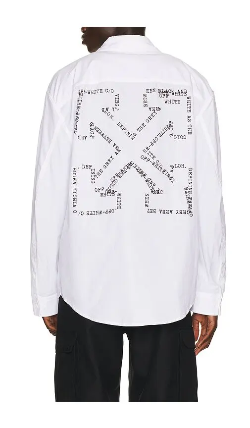 Off-White Type Arrow Overshirt