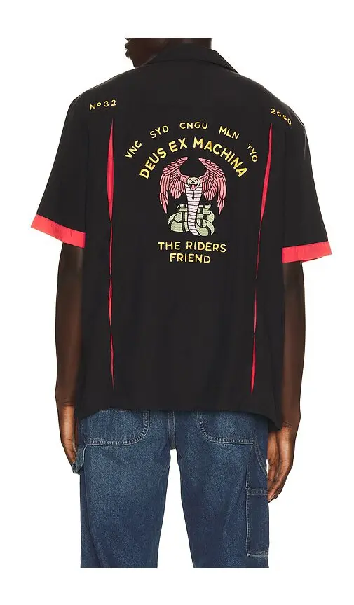 Deus Ex Machina Hisssterical Bowling Shirt