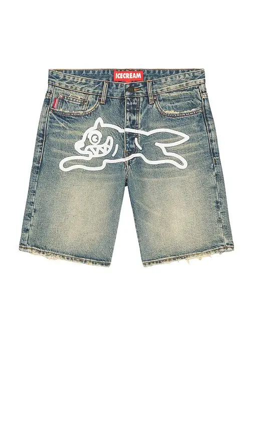 ICECREAM Blueberry Yogurt Jean Short