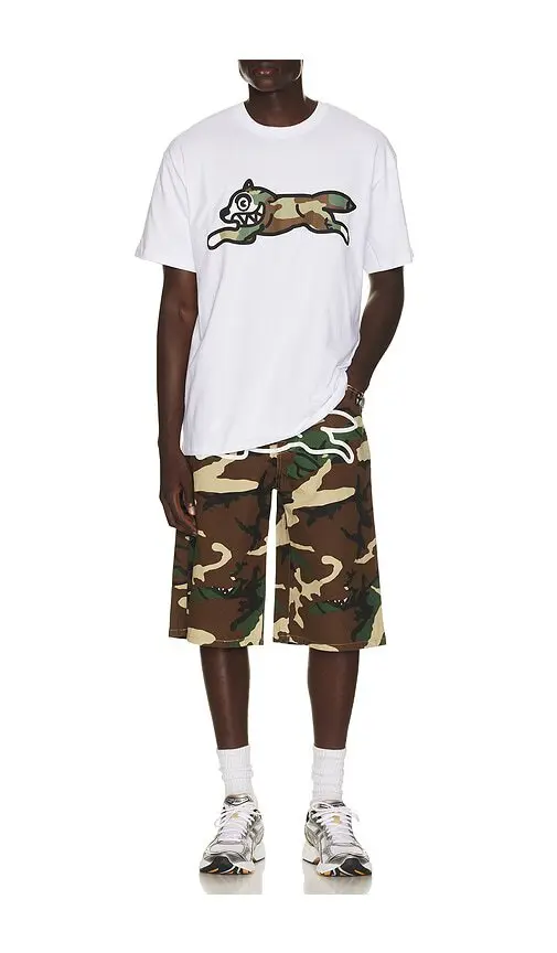 ICECREAM Icee Twill Short In Green