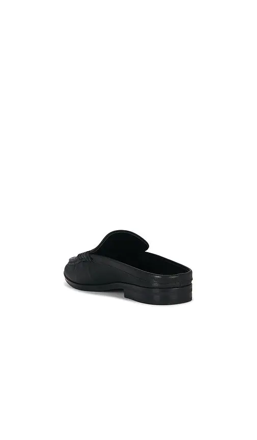 Simkhai Dean Pebble Leather Loafer Mule