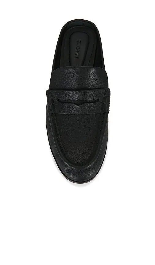 Simkhai Dean Pebble Leather Loafer Mule