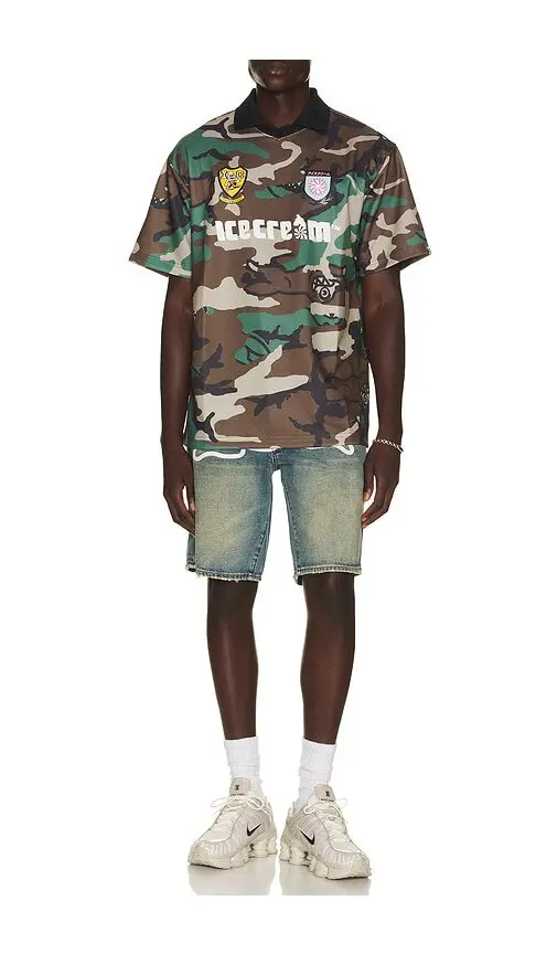 ICECREAM Camouflage Soccer Jersey