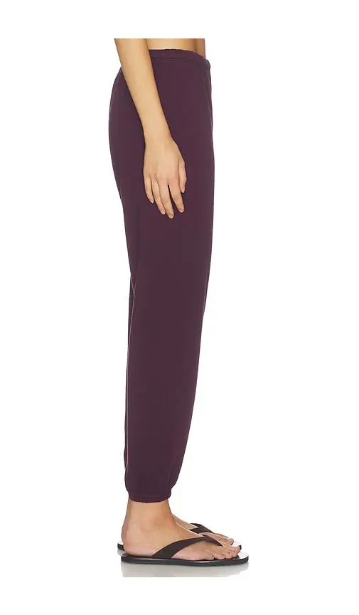 FREECITY Large Sweatpant In Burgundy