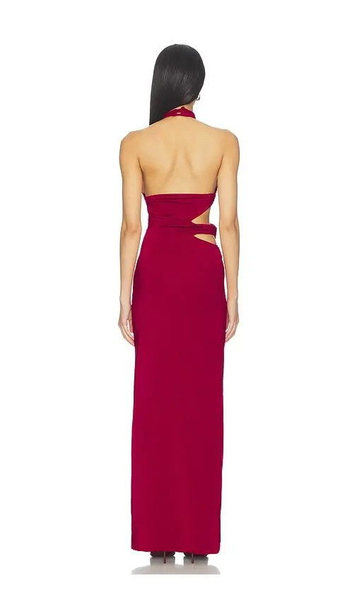 MAYGEL CORONEL Tempus Maxi Dress In Red