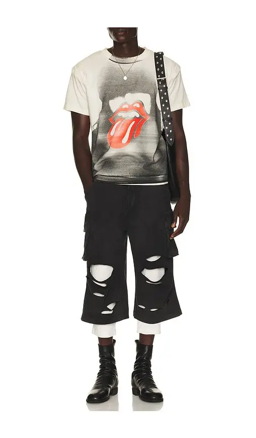 424 G Tee In White