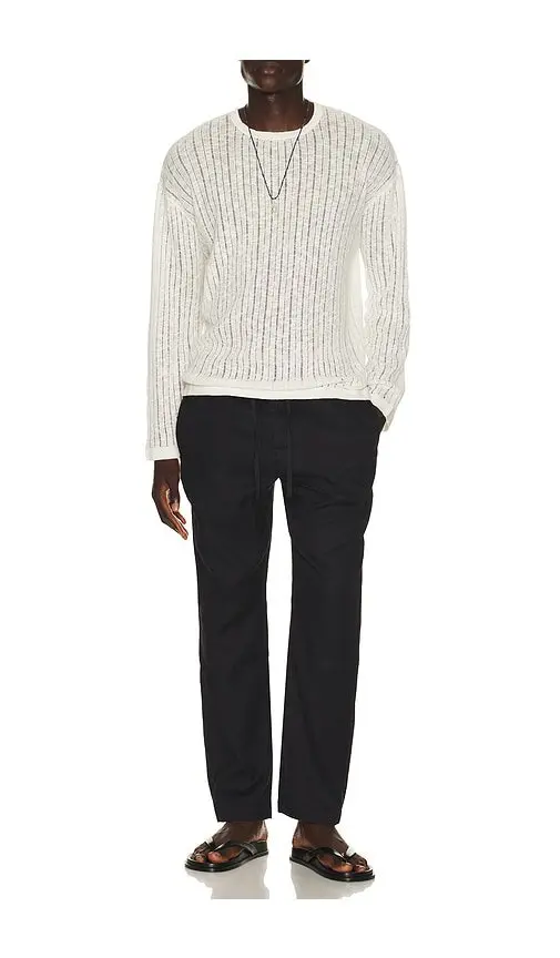 Frescobol Carioca Oscar Linen Chino Pant