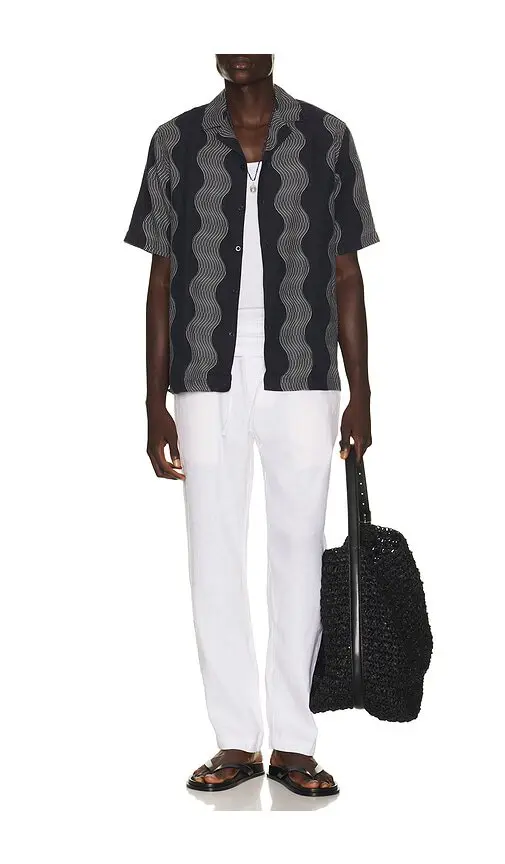 Frescobol Carioca Oscar Linen Chinos
