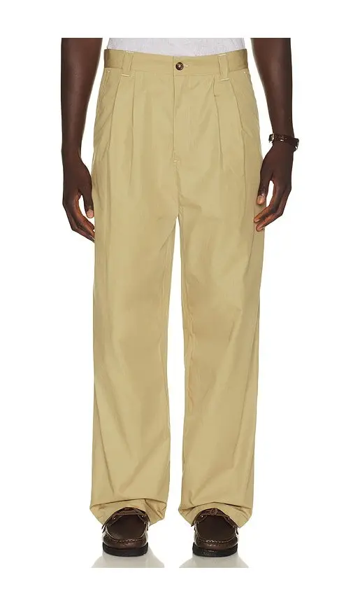 A.p.c. Ricky Pant In Beige - Dark Beige