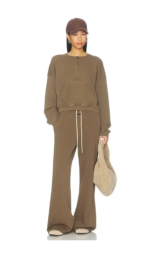 Fear Of God Relaxed Half Zip Sweater