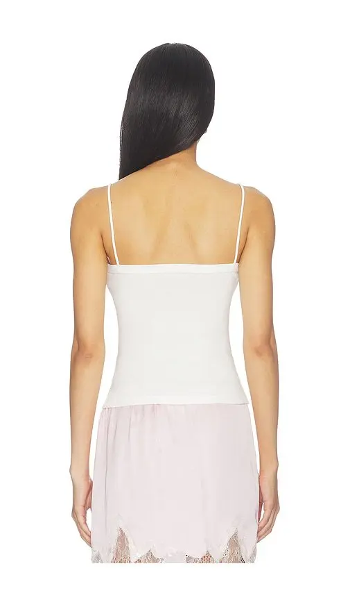 ST. AGNI Organic Cotton Square Neck Cami