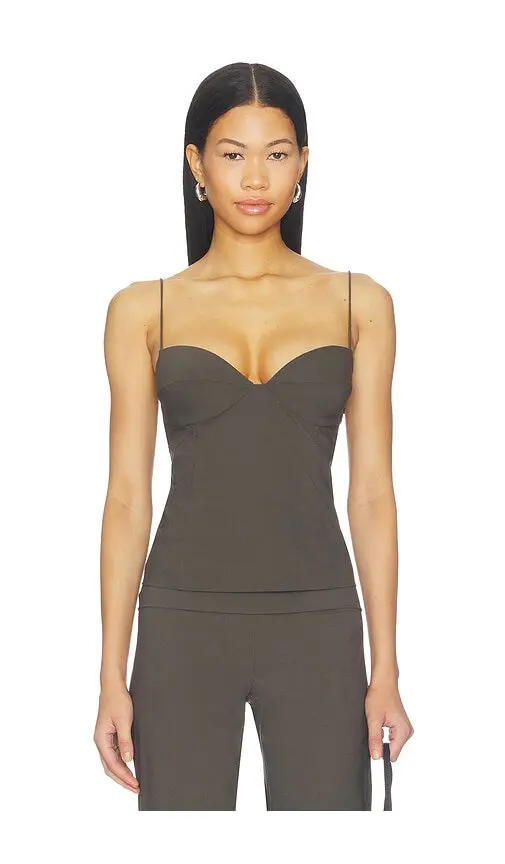ST. AGNI Studio Cami In Brown