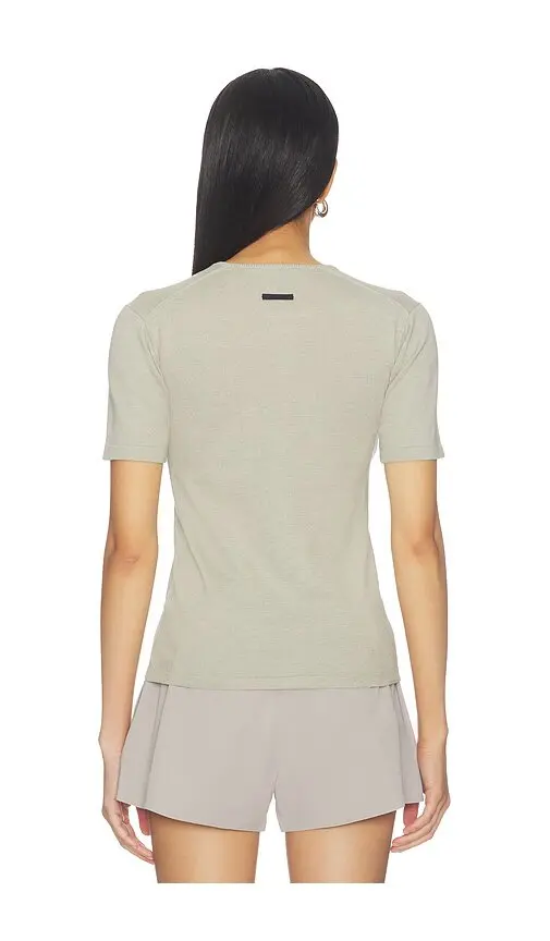 Fear Of God Slim Classic Tee In Green