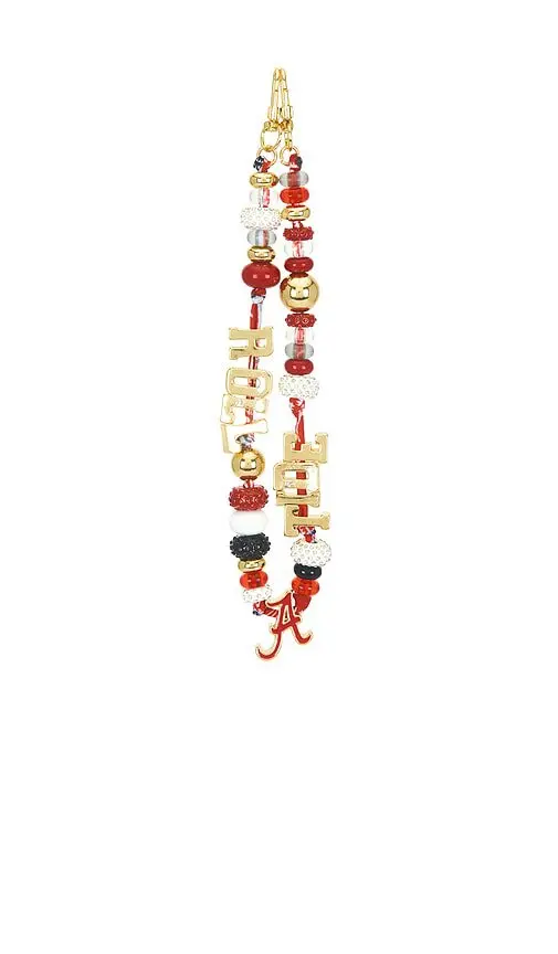 Baublebar University Of Alabama Beaded Phone Strap In Red