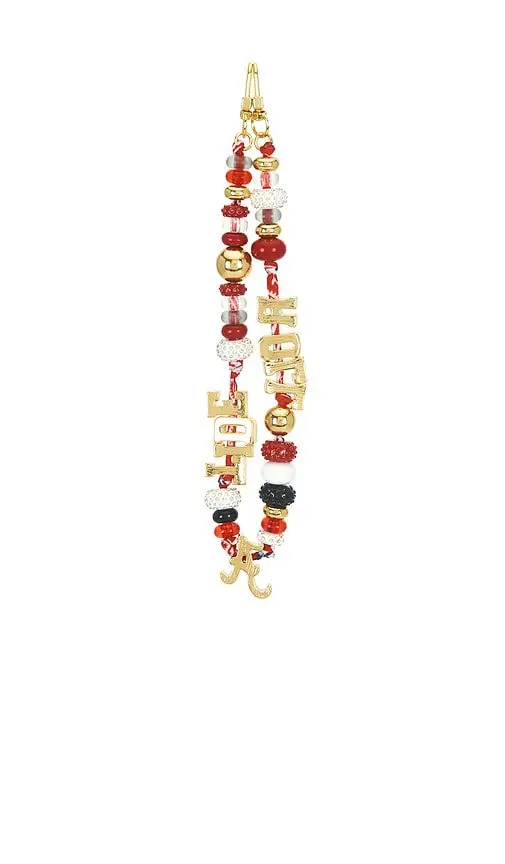 Baublebar University Of Alabama Beaded Phone Strap In Red