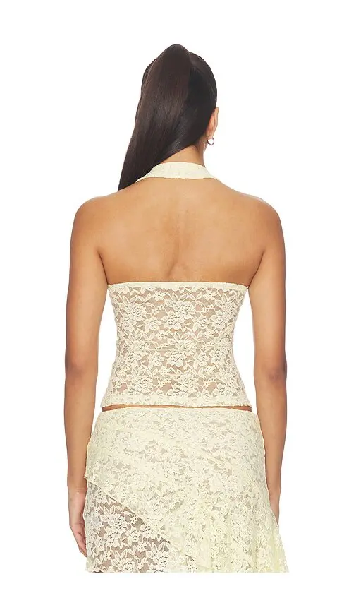 Lioness Palisades Halter Top In Neutral
