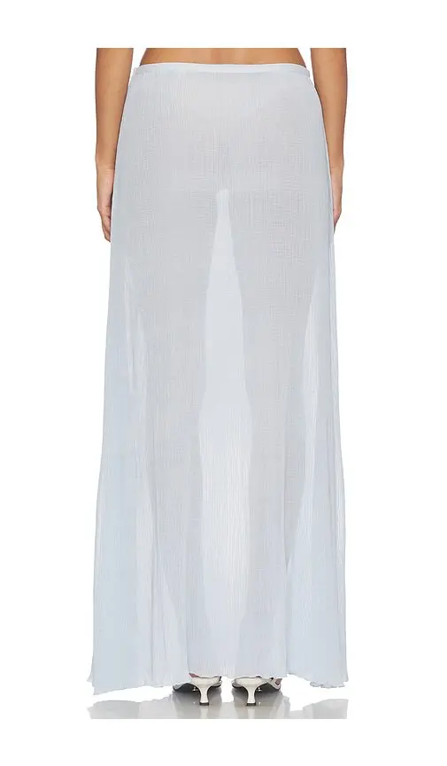 Lioness Maxi Skirt - Soft Blue