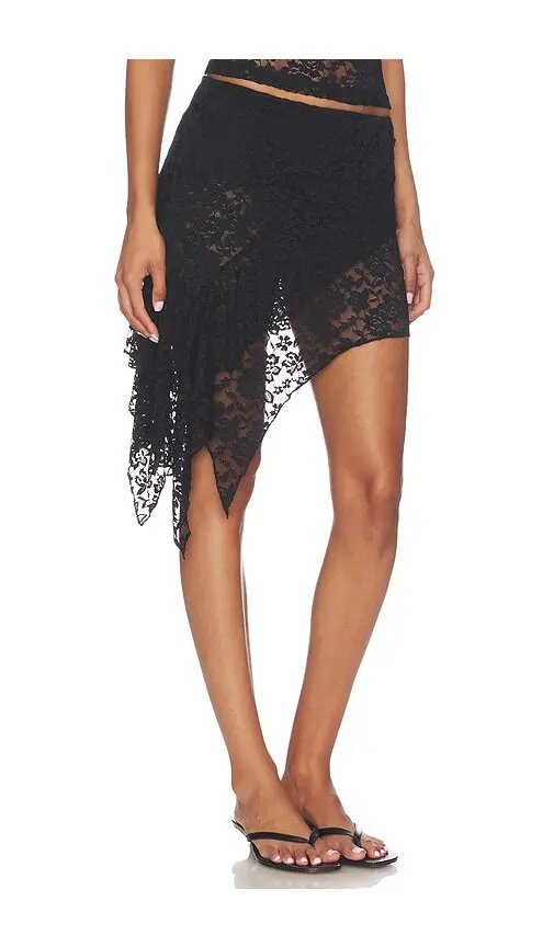 Lioness Palisades Mini Skirt In Black