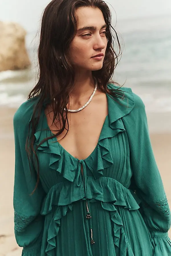 Free People Isobel Maxi Dress - Bayou