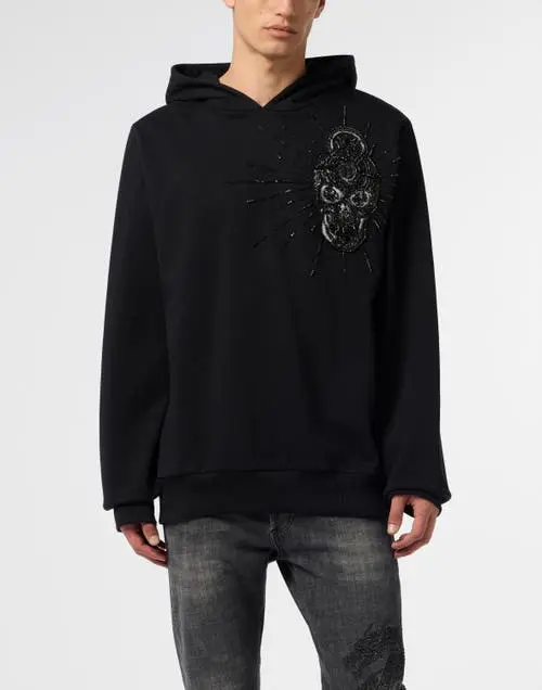 Philipp Plein Hoodie Skull Stones