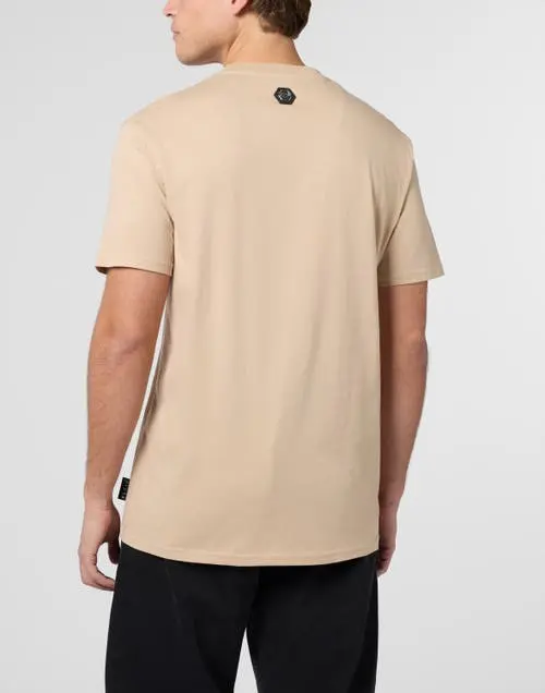 Philipp Plein Round Neck T-shirt Teddy Tennis