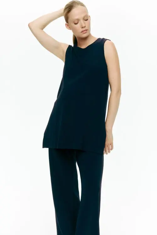 H&m Mama 2-piece Jersey Set - Navy Blue