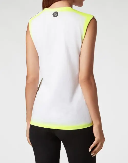 Philipp Plein Tank Top Fluo