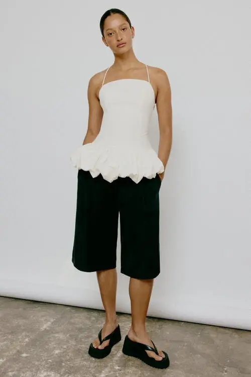 H&m Twill Bermuda Shorts