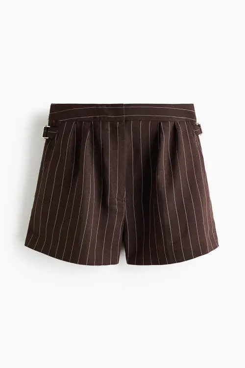 H&m Dressy Linen-blend Shorts