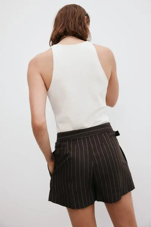 H&m Dressy Linen-blend Shorts