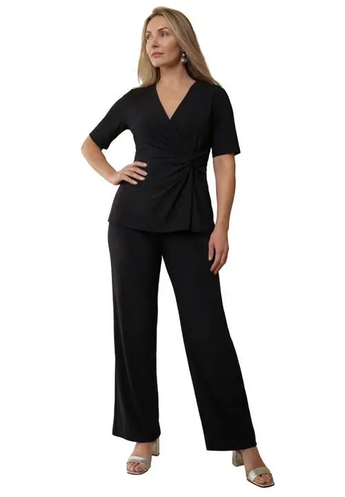 JESSICA LONDON Twist Front Set - Black