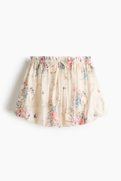 H&m Cotton Balloon Skirt