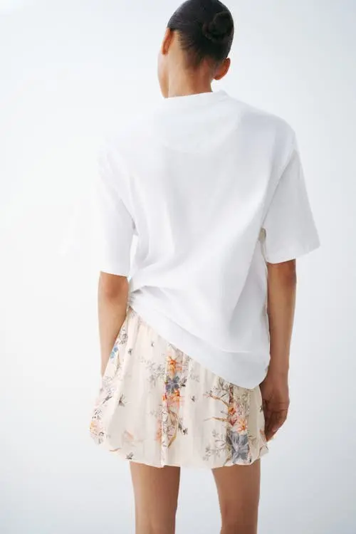 H&m Cotton Balloon Skirt