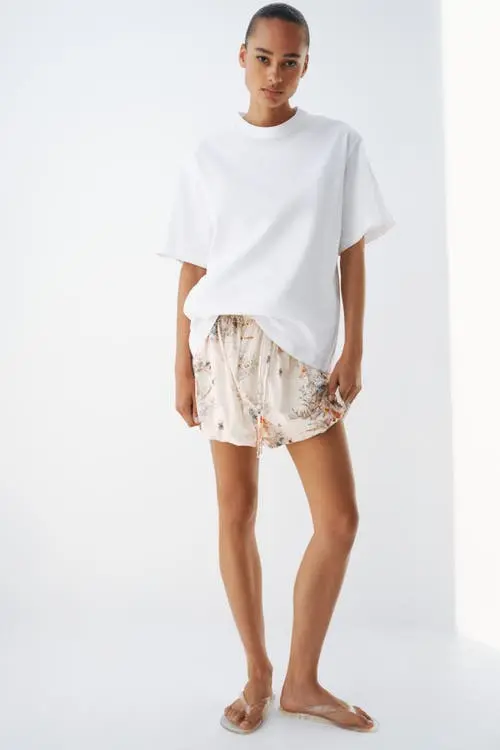 H&m Cotton Balloon Skirt